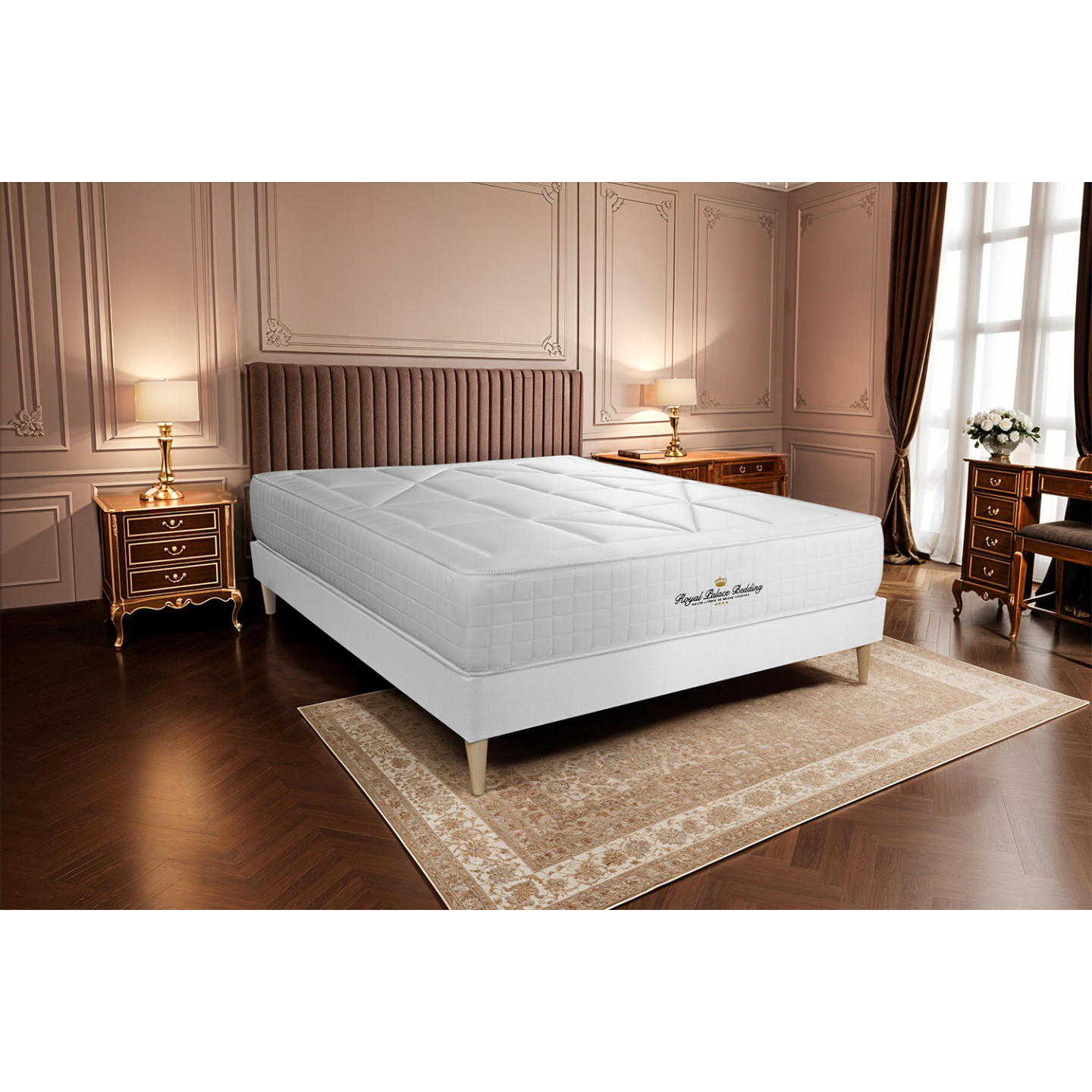 Matelas 150x200 cm Ressorts ensachés et Mémoire de forme - Windsor